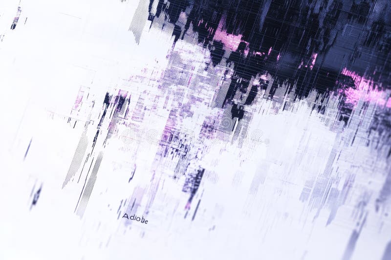 Noise Overlay with Glitch in Png Format, Transparent Background Stock ...