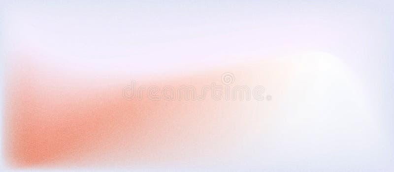 Noise Soft Gradient with White and Light Orange Tones Stock Image ...