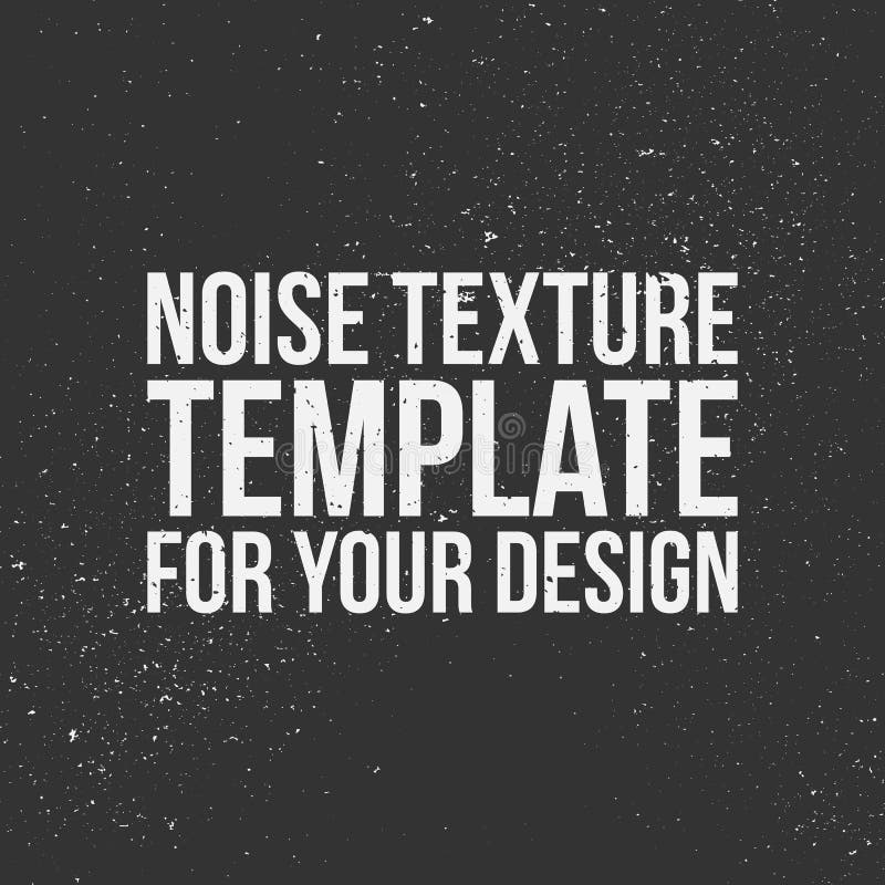 Noise Vector Texture Template Stock Vector - Illustration of decorative ...