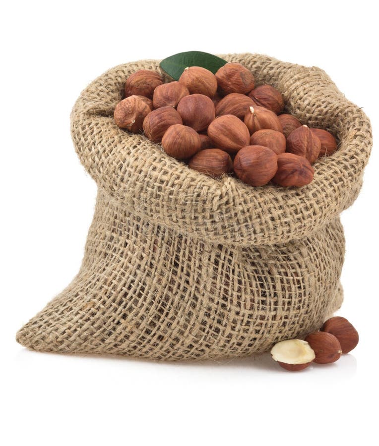 Noisette Nuts sur le blanc image stock. Image du régime - 29110273