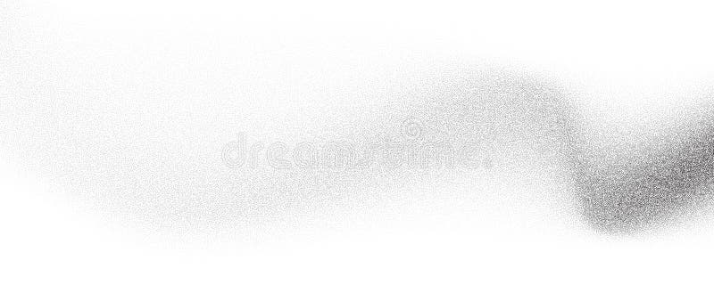 Noisy Grain Gradient Wavy Background. Sand Texture on White Bg. Dotted ...