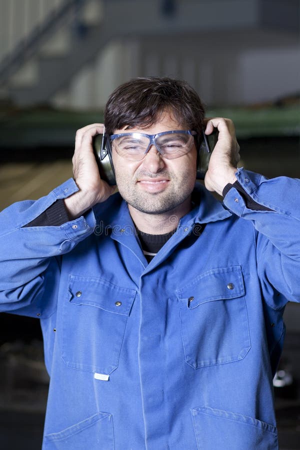 Noisy workplace stock image. Image of worker, place, sound - 24717283
