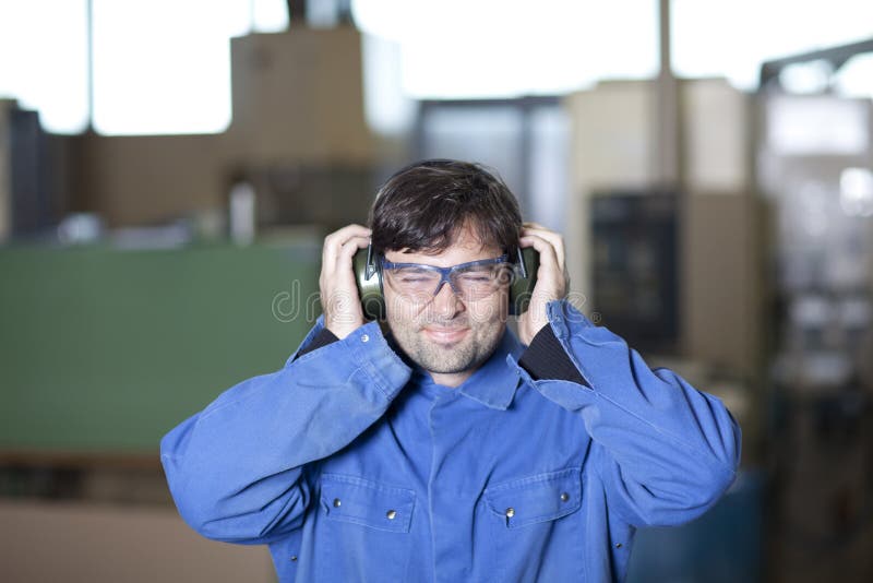 Noisy workplace stock image. Image of pain, person, people - 24719279