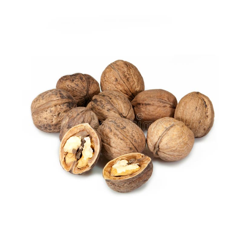 Noix image stock. Image du pétrole, santé, ingrédients - 22521547