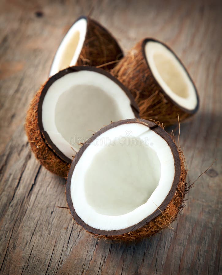 Noix De Coco Et Lait De Noix De Coco Image stock - Image du fond ...