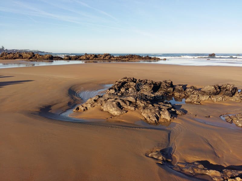 Noja ( Cantabria ) spain stock image. Image of spain - 64292917