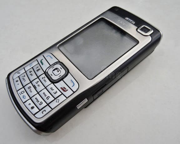 Nokia Cell Phone Showing Blank Screen and Keypad Editorial Photo ...
