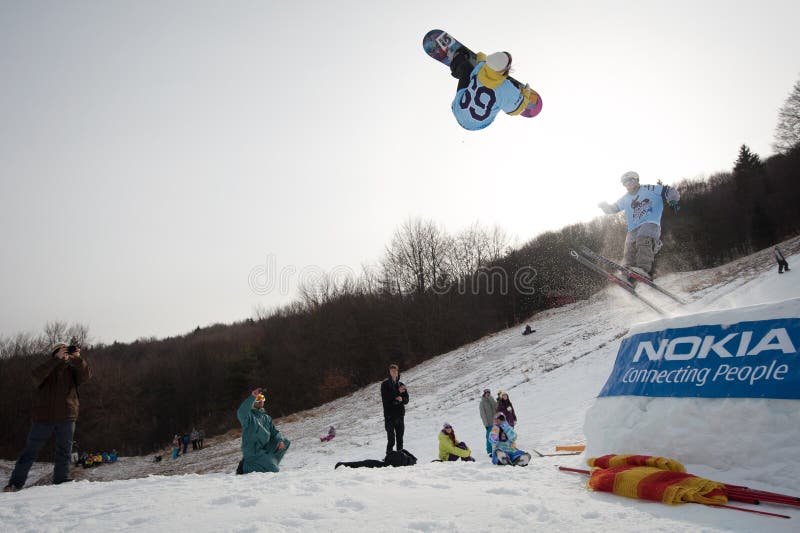 Nokia Freestyle Tour 2011 in Valca, Slovakia Editorial Stock Photo ...
