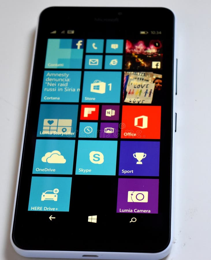 Nokia Smart Phones in Microsoft Store Editorial Image - Image of ...