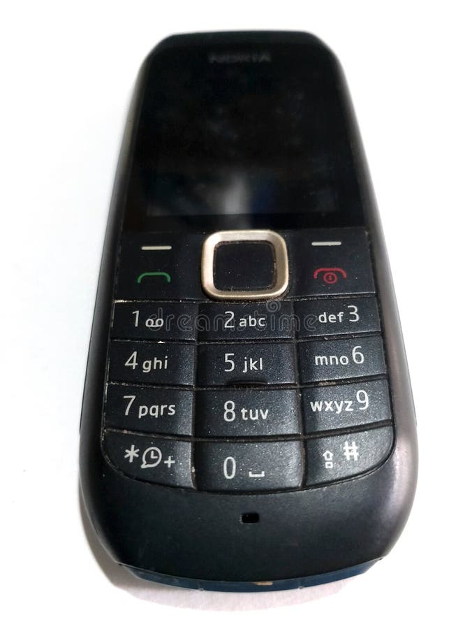 Nokia Mobile Phone Old Model Keypads Stock Image - Image of nokis ...