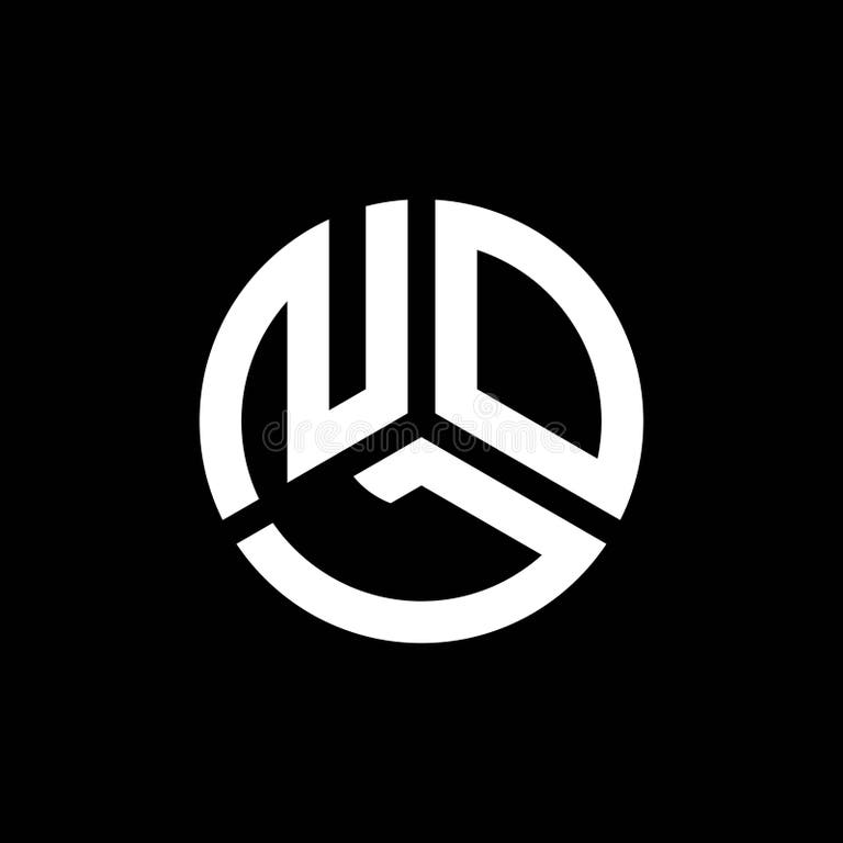 NOL Letter Logo Design on Black Background. NOL Creative Initials ...