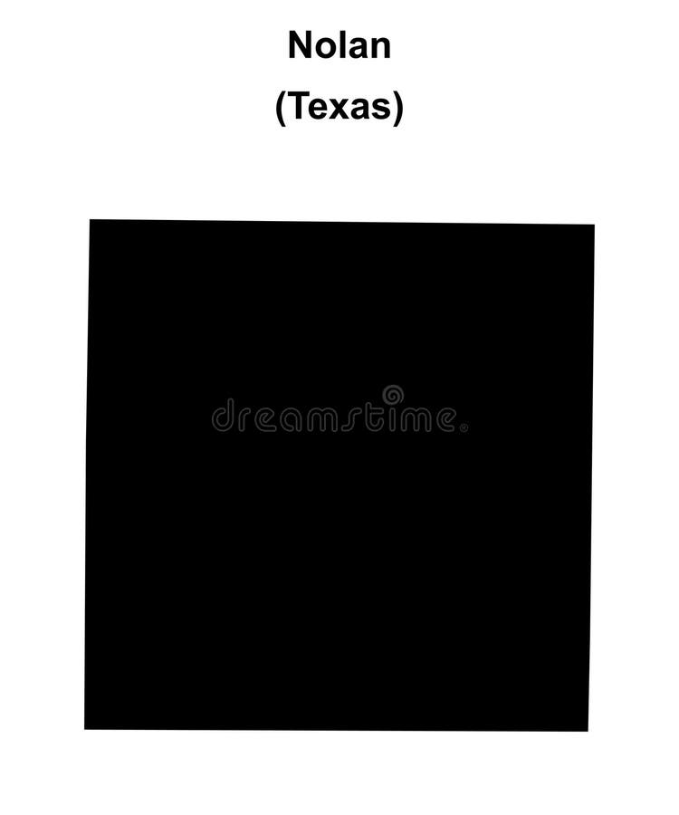Nolan outline map stock vector. Illustration of blank - 361793302