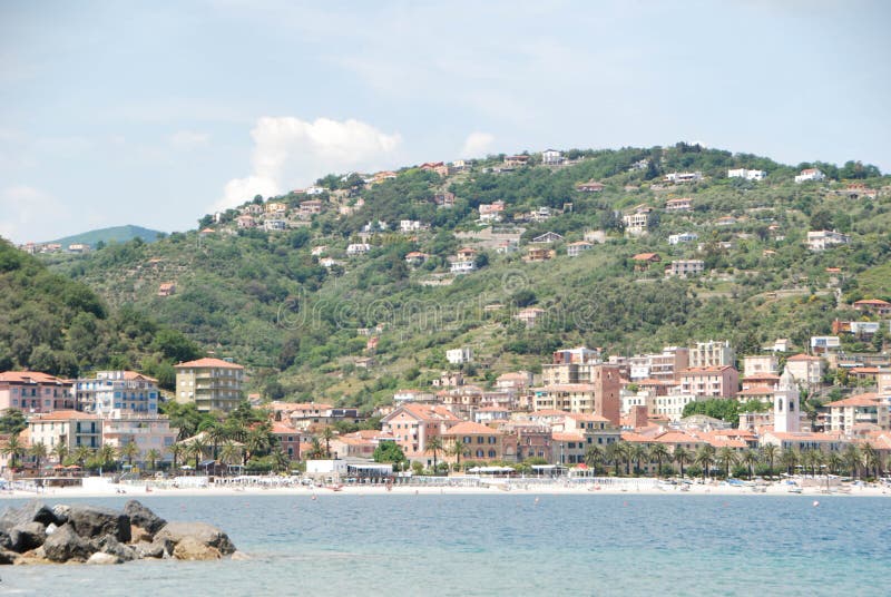 Noli, Liguria - Italy stock image. Image of town, savona - 94081767