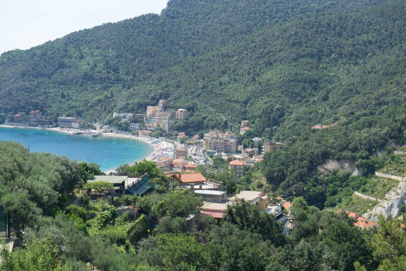 Noli, Liguria - Italy stock photo. Image of landscape - 120039792
