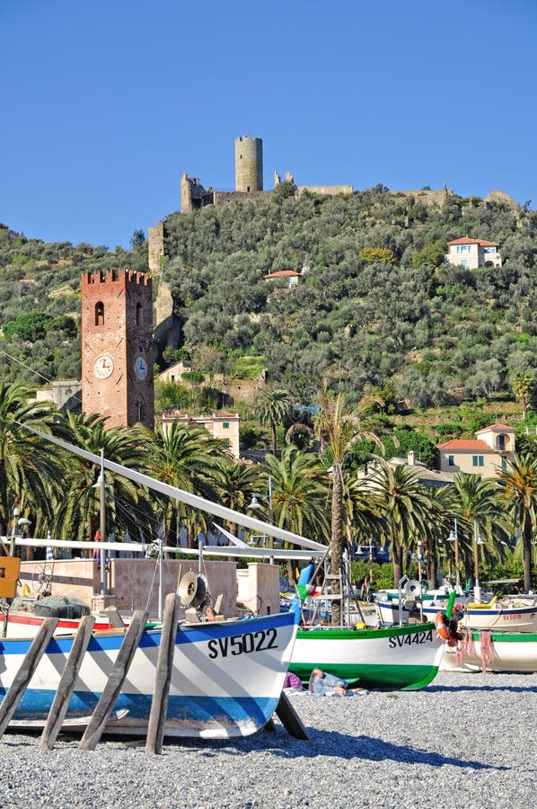 Noli, Riviera Ligure, Italy Editorial Photography - Image of riviera ...