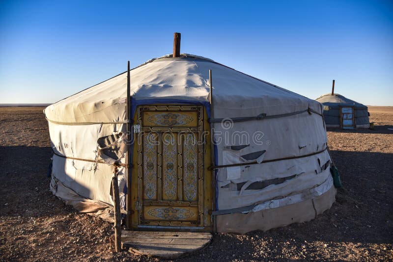 Nomadic ger stock photo. Image of mongol, central, asia - 88606962