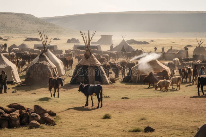 Tribe Camp Stock Illustrations – 687 Tribe Camp Stock Illustrations ...