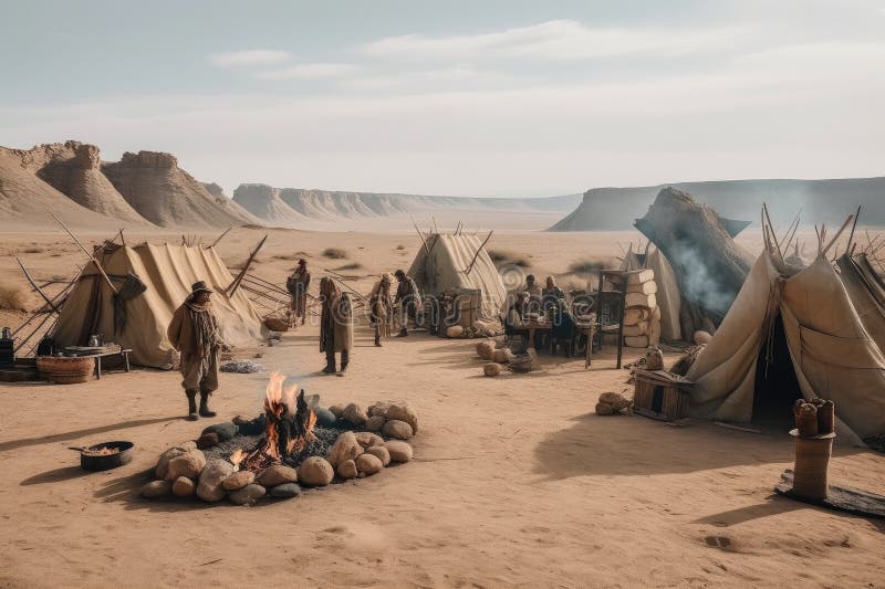 Tribe Camp Stock Illustrations – 687 Tribe Camp Stock Illustrations ...