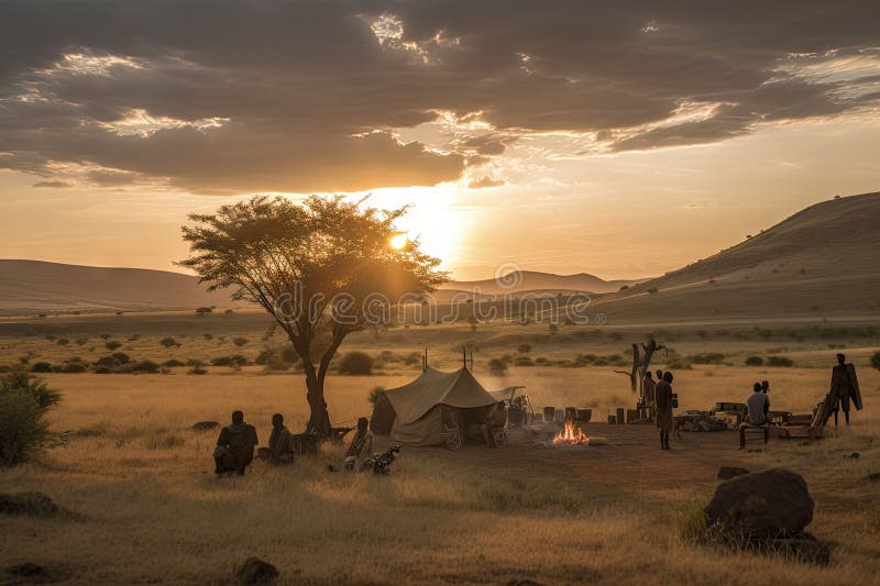 Tribe Camp Stock Illustrations – 687 Tribe Camp Stock Illustrations ...