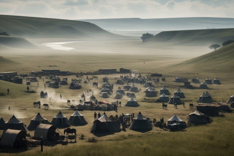 Tribe Camp Stock Illustrations – 687 Tribe Camp Stock Illustrations ...