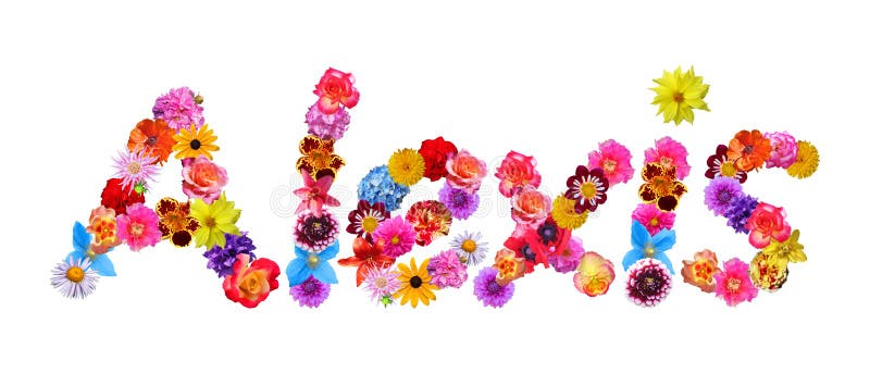 Nombre Femenino - Alexis Diseño De Letras Tipografía Manuscrita ...