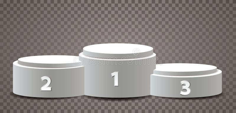 123 podiums illustration de vecteur. Illustration du lumière - 99818891