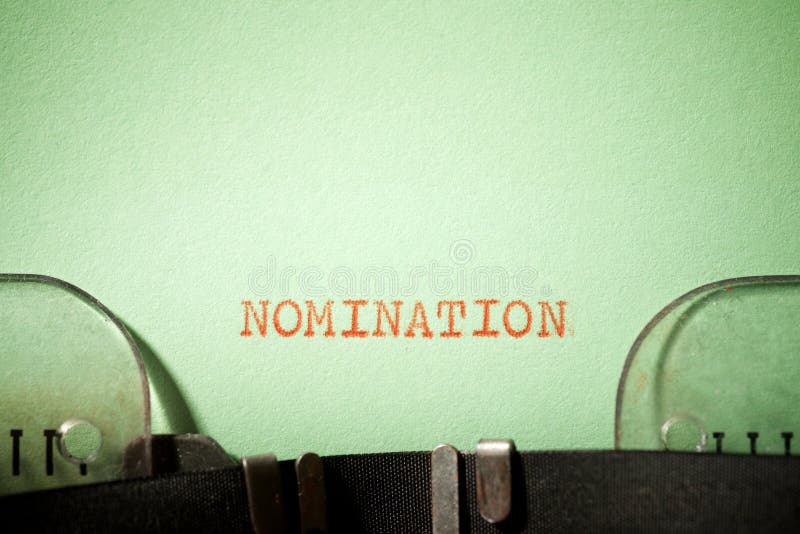 Nomination Concept View Stock Photos - Free & Royalty-Free Stock Photos ...
