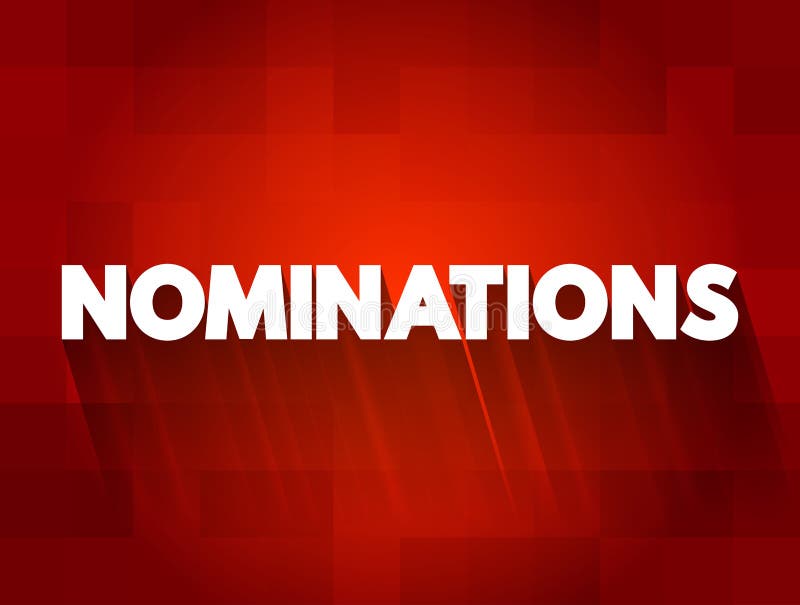 Nomination Clipart