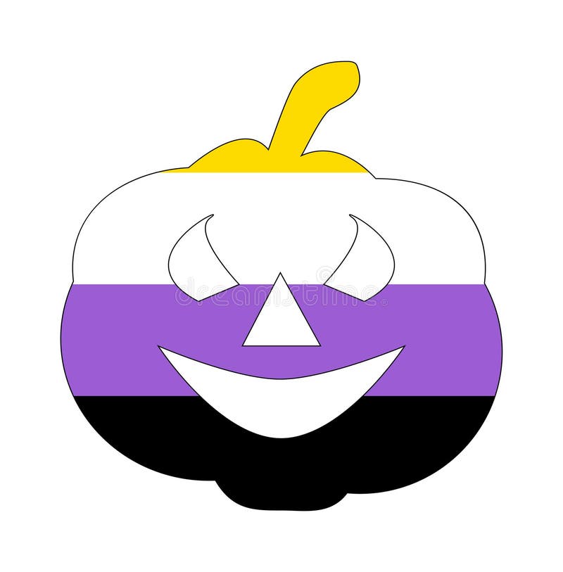 Non-Binary Pride Community Flag, LGBT Symbol. Sexual Minorities ...