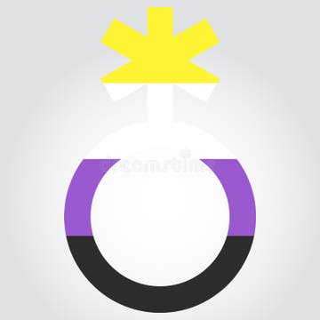 Non Binary Symbol Stock Illustrations – 807 Non Binary Symbol Stock ...