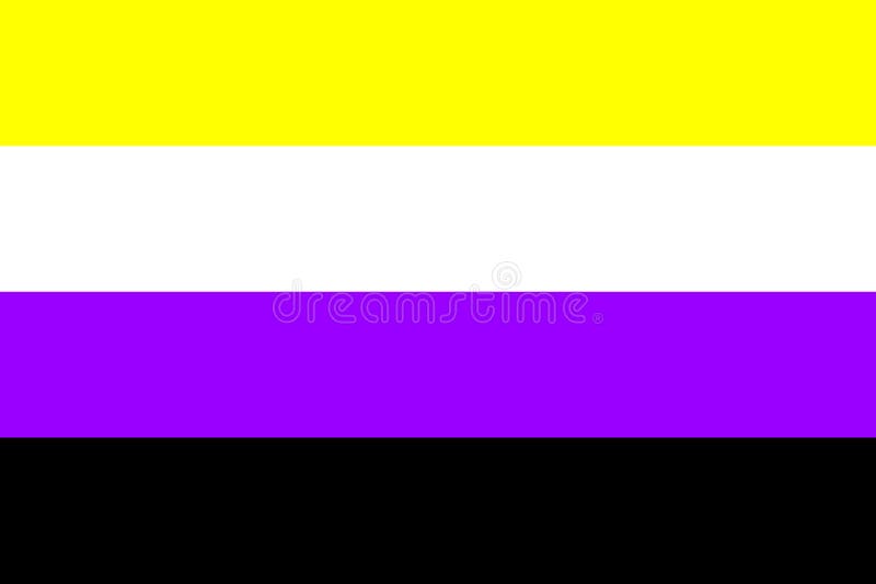 Non Binary Pride Flag Lgbt Community Symbol Sexual Minorities
