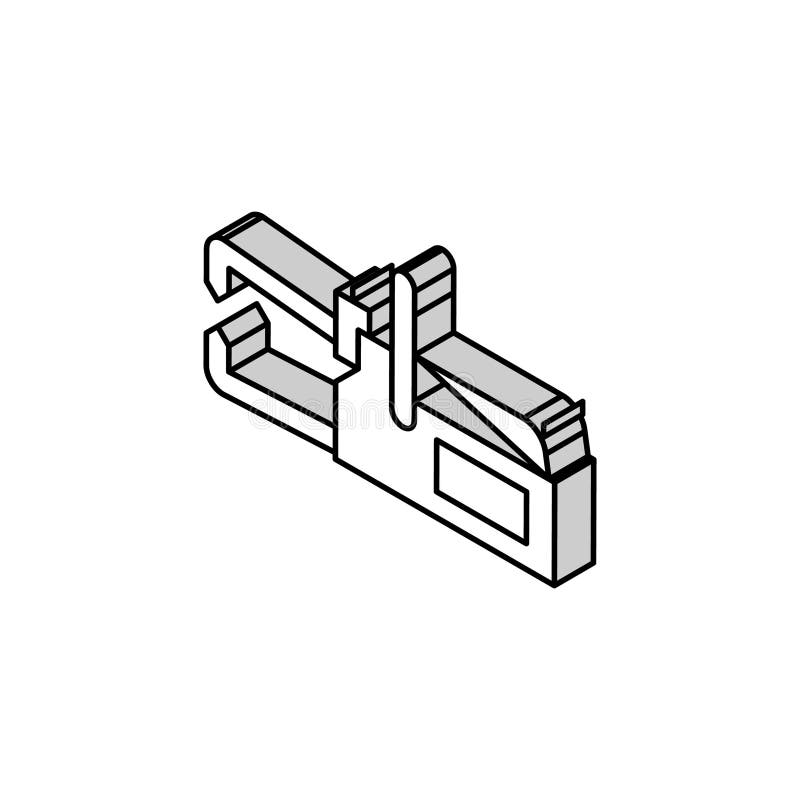 Non-consumable Electrode Welding Isometric Icon Vector Illustration ...