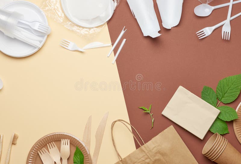 Non-degradable Plastic Waste from Disposable Tableware and a Set of ...
