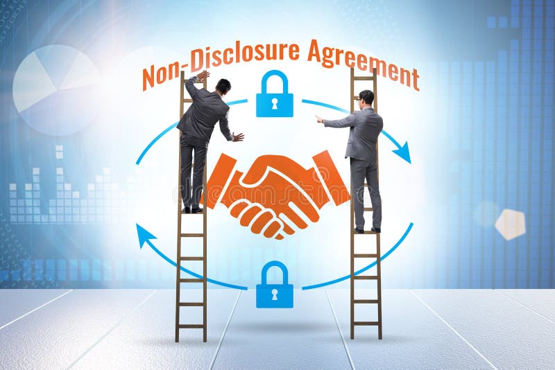 Non Disclosure Agreement Concept with Business People Stock Image ...