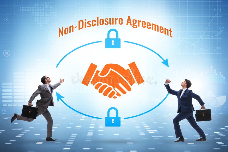 Non Disclosure Agreement Concept with Business People Stock Photo ...