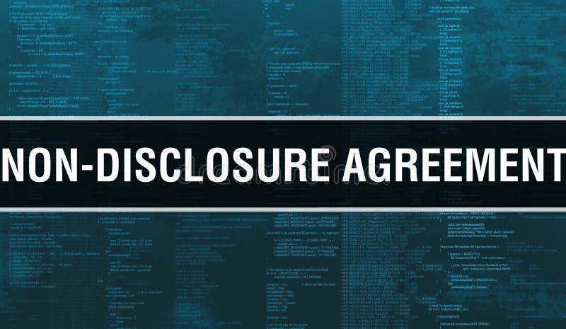 Non-disclosure Agreement with Digital Java Code Text. Non-disclosure ...