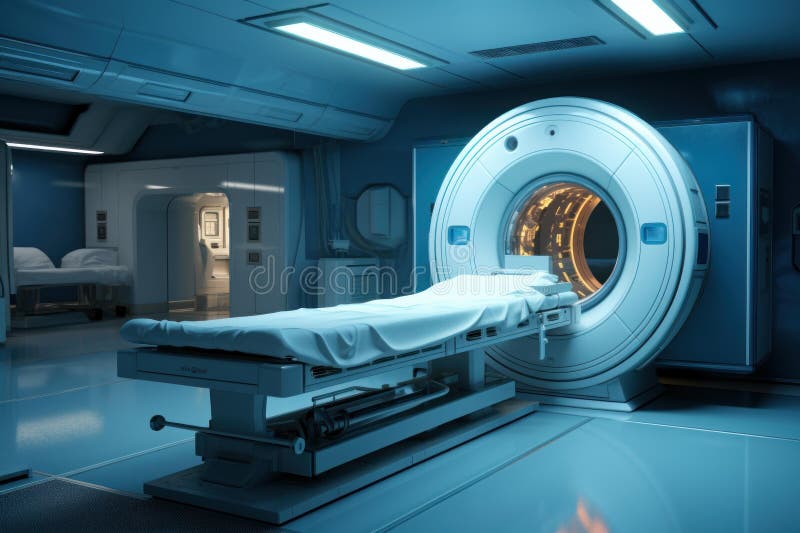 Non-invasive Mri Medical Machine. Generate Ai Stock Image - Image of ...