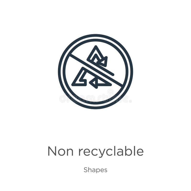 Recyclable Sign Green Light Flare Stock Illustration - Illustration of ...