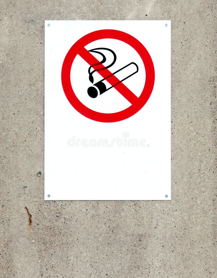 Non smoking sign stock photo. Image of crack, cigar, advertise - 20660014