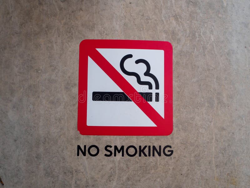 Non smoking sign stock photo. Image of prohibition, warning - 93862794