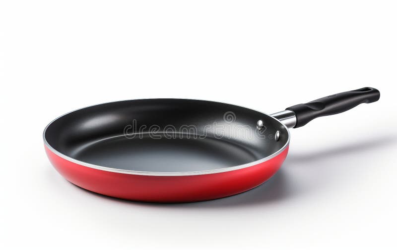 Non Stick Flying Pan Transparent Background -Generative Ai Stock ...