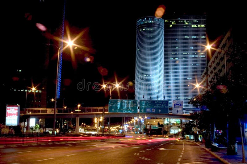 Non stop city stock photo. Image of night, street, business - 5401214