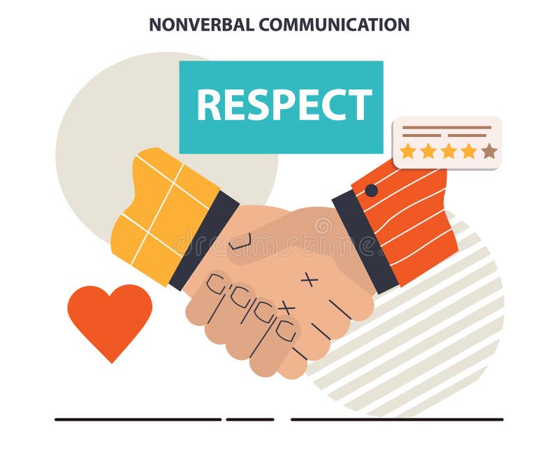 Positive Non Verbal Communication Stock Illustrations – 181 Positive ...