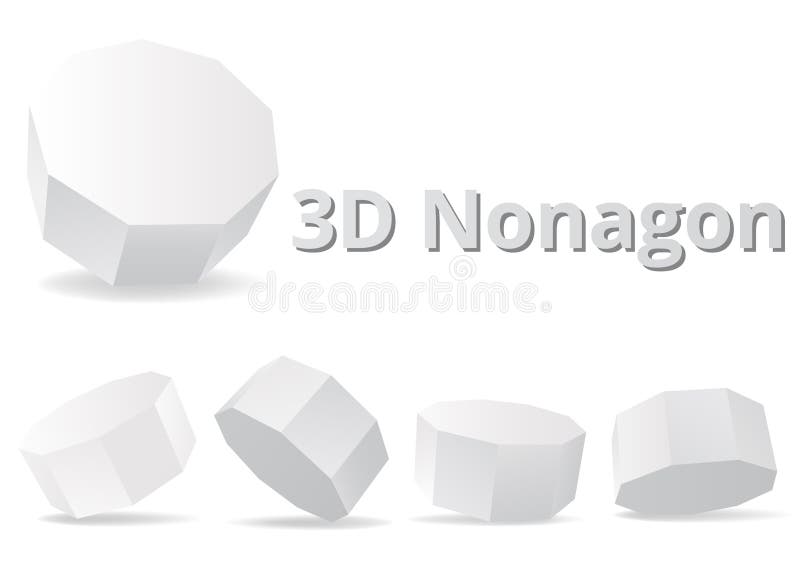 Nonagon Shape Stock Illustrations – 229 Nonagon Shape Stock ...