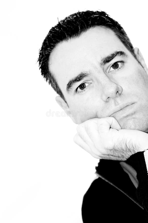 Nonchalant Man stock image. Image of gardening, flowers - 21675279