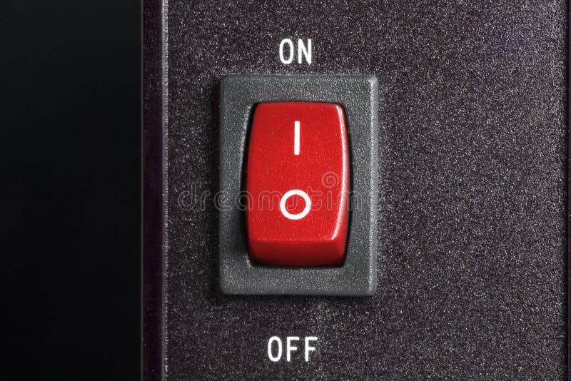 Switch on stock image. Image of indication, connection - 13180641