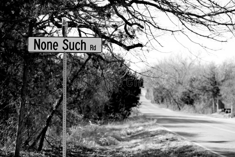 None Such stock photo. Image of sign, ironic, drive, funny - 49524580