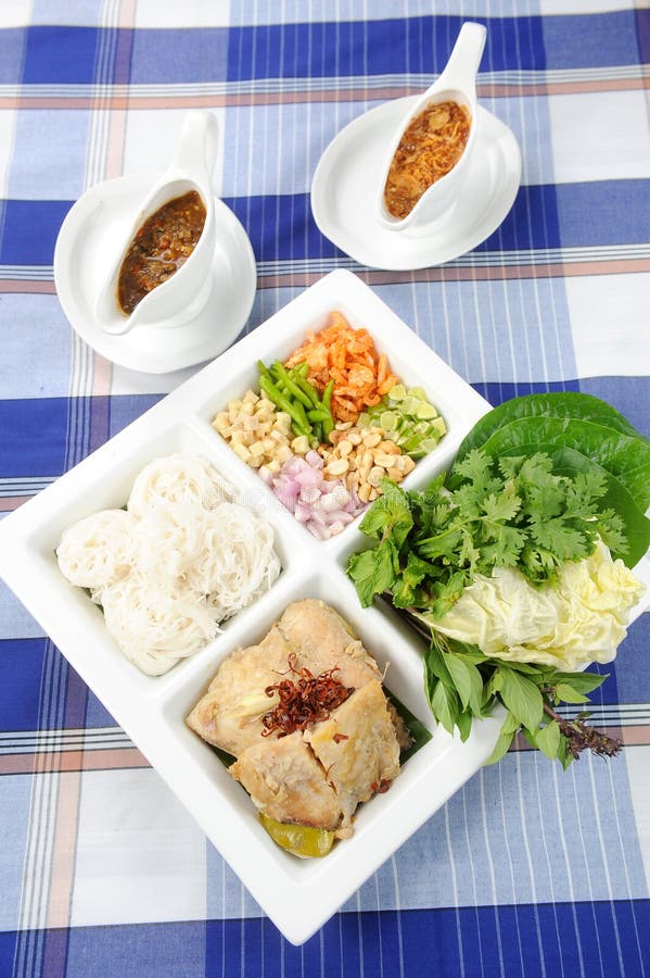 Noodle fish in sauces stock photo. Image of chili, fried - 21758232