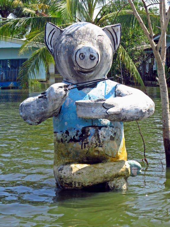 Noodle Pig editorial stock image. Image of inundation - 22174909