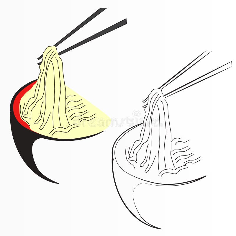 Delicious Ready To Eat Noodle Logo Stock Illustrations – 15 Delicious ...